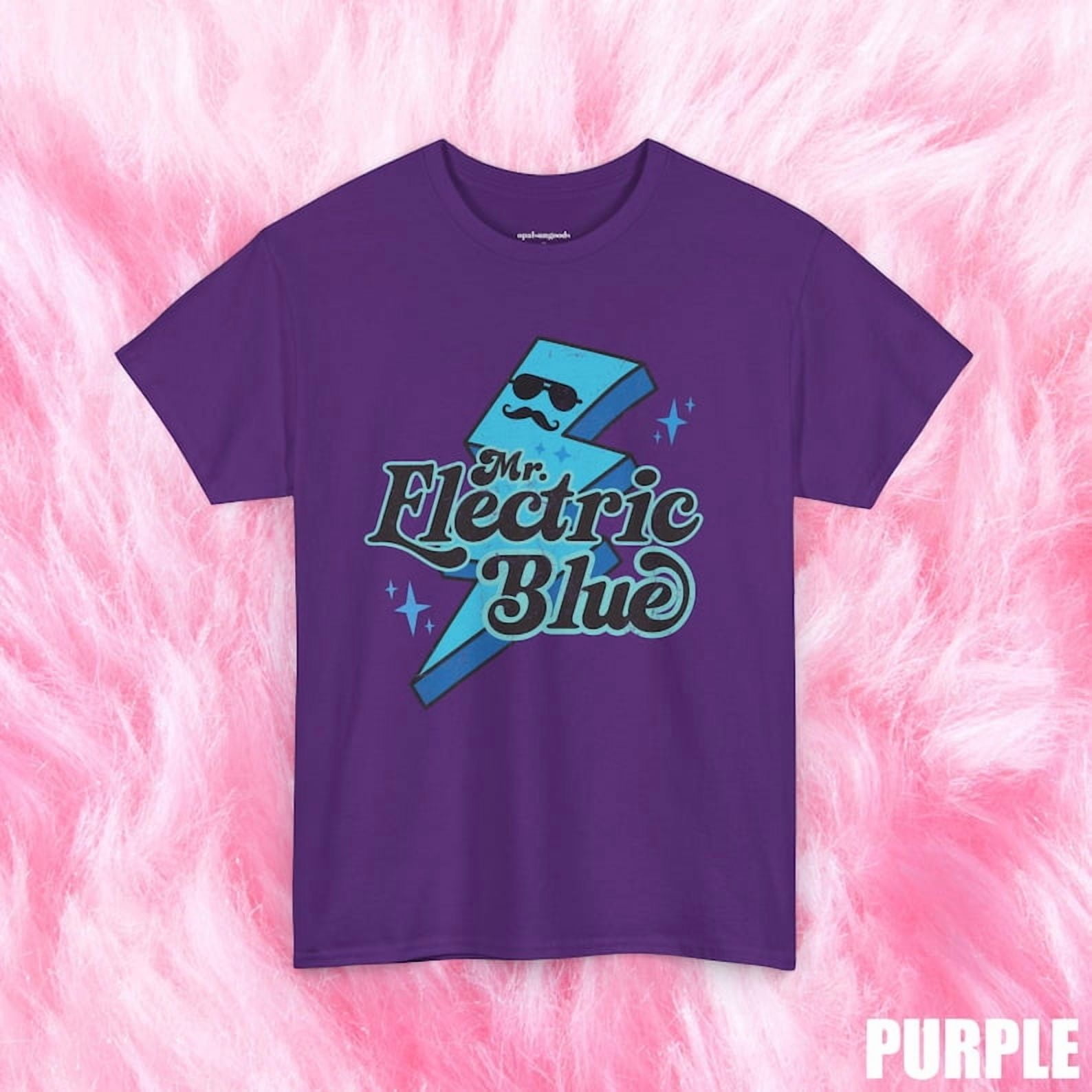 Mr. Electric Blue Tee – Vintage Benson Inspired Unisex Shirt, American ...