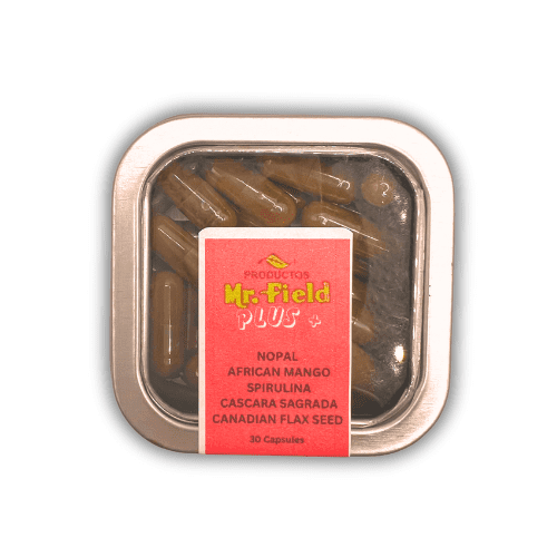 Mr Field Plus + Nopal, African Mango, Spirulina, Cascara Sagrada ...