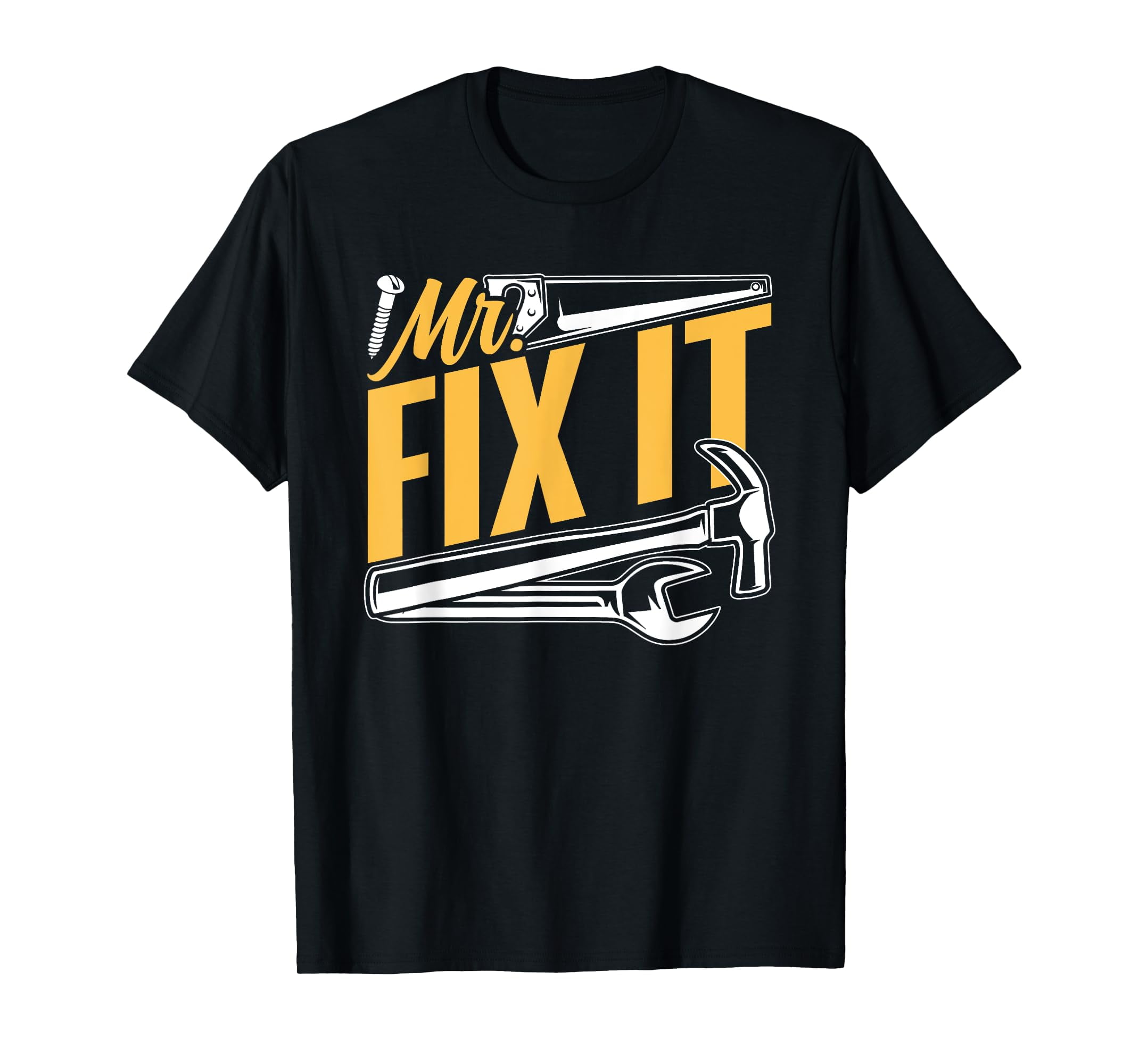 Mr Fix It Repair Fixing Handyman Tinkerer Mr Fix It T-Shirt-2XL - Walmart.com