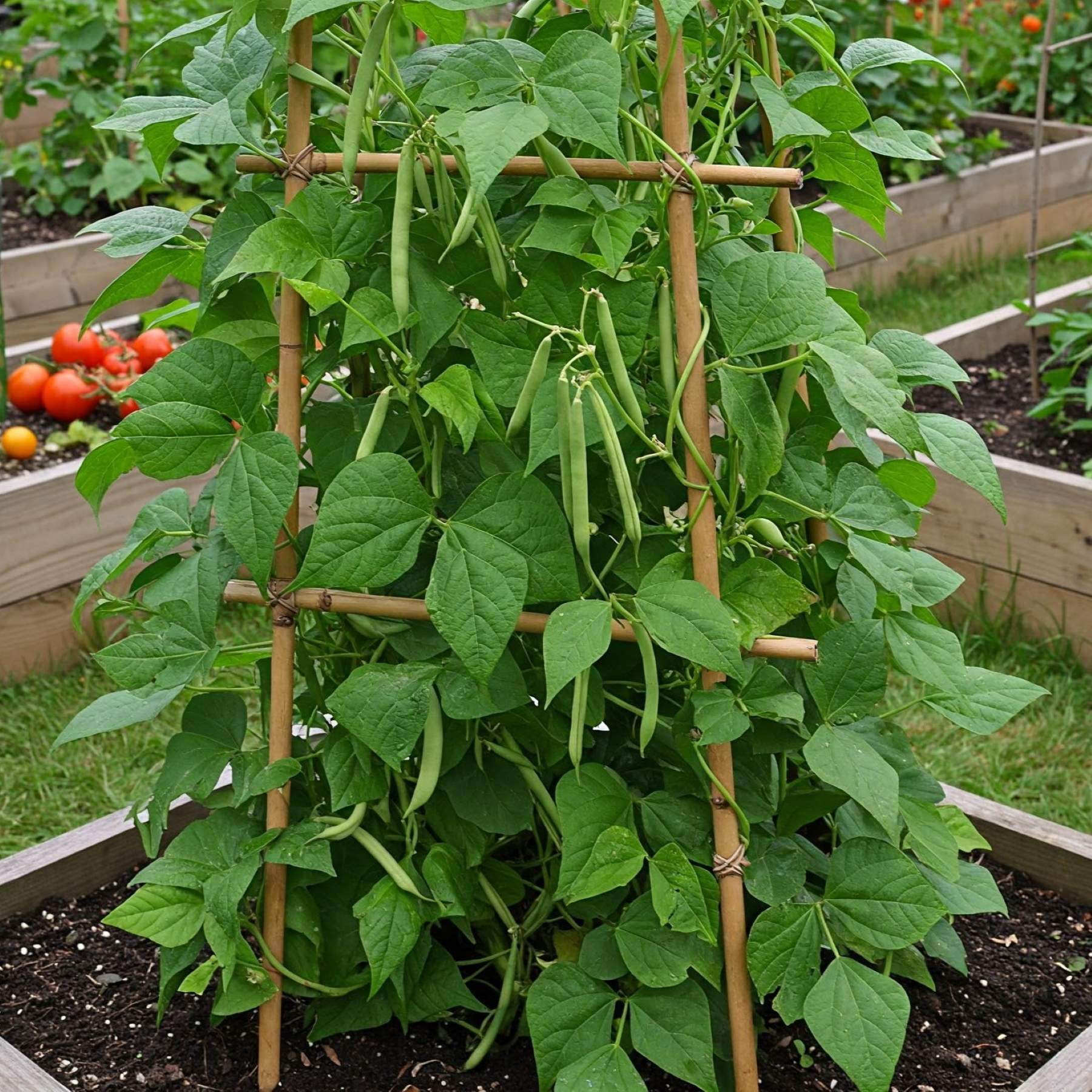 Mr Fothergill's Climbing French Bean Oh Sow Simple Vegetable Seed Easy ...