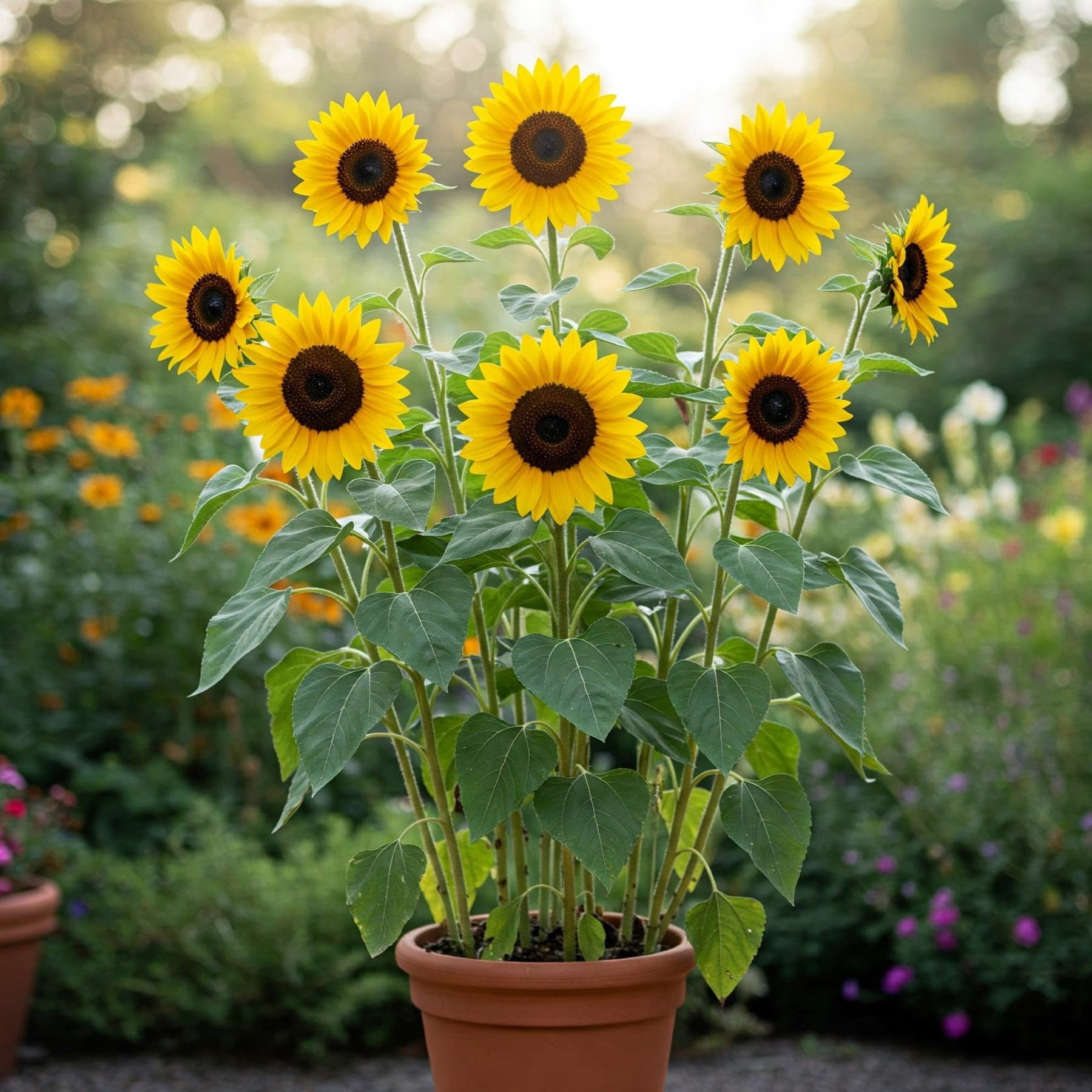 Mr Fothergill's Sunflower Dwarf Oh Sow Simple Flower Seed Easy to Grow ...