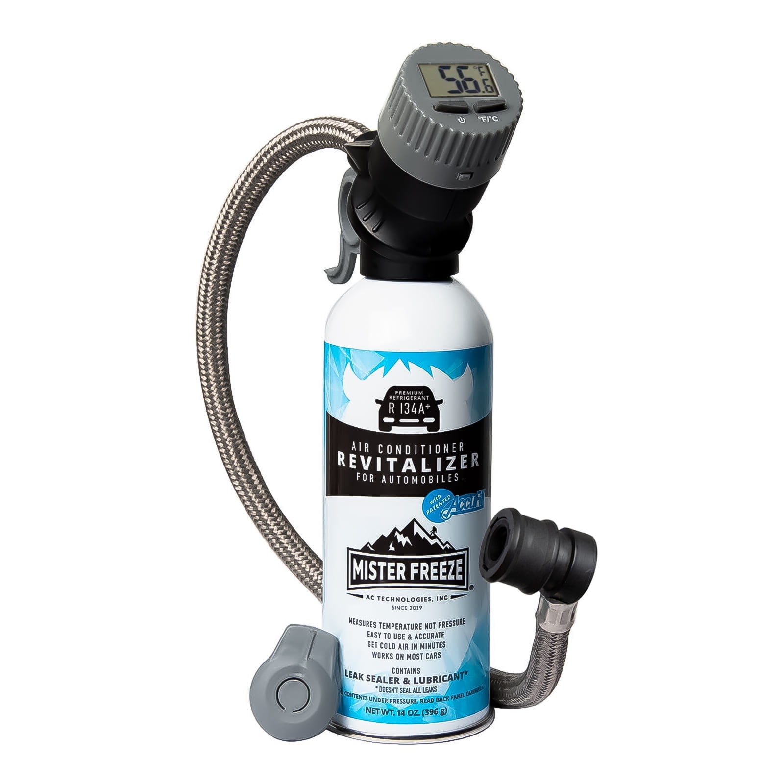 ‎Mr. Freeze Synthetic R134a Refrigerant Freon, Car AC Recharge Kit with ...