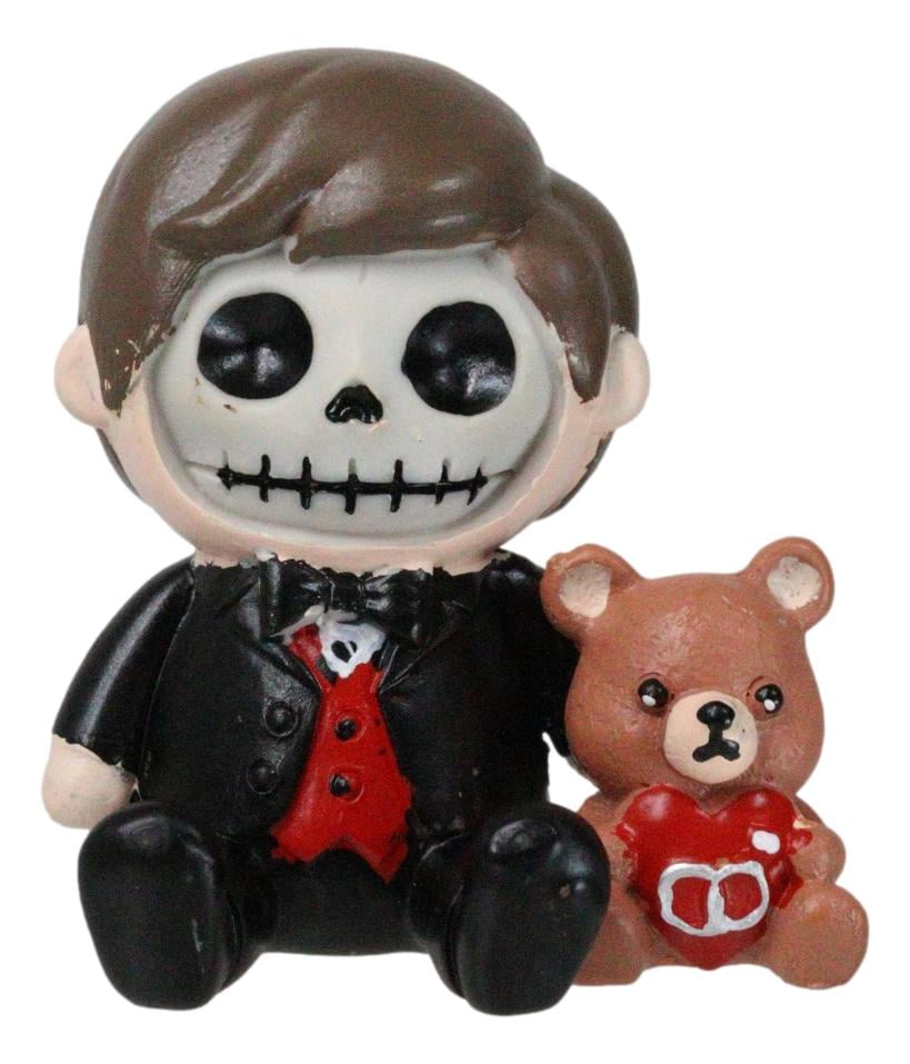 Mr Furrybones Vampire With Voodoo Bear Teddy Skeleton Furry Bones ...