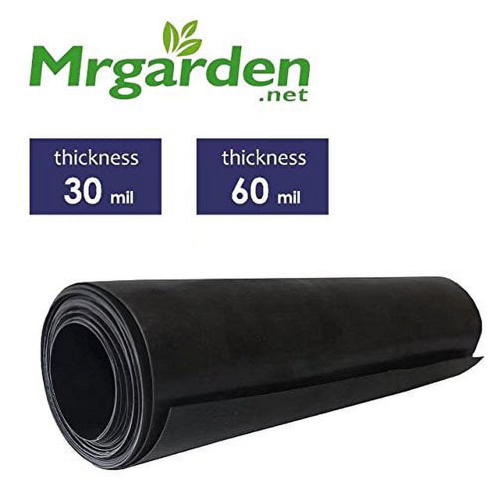 Mr. Garden 24"-W x 50'-L Bamboo Root Barrier Water Barrier Plastic ...