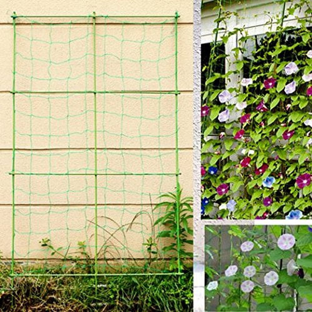 Mr. Garden Cucumber Trellis with Netting,5'H x 3'W - Walmart.com