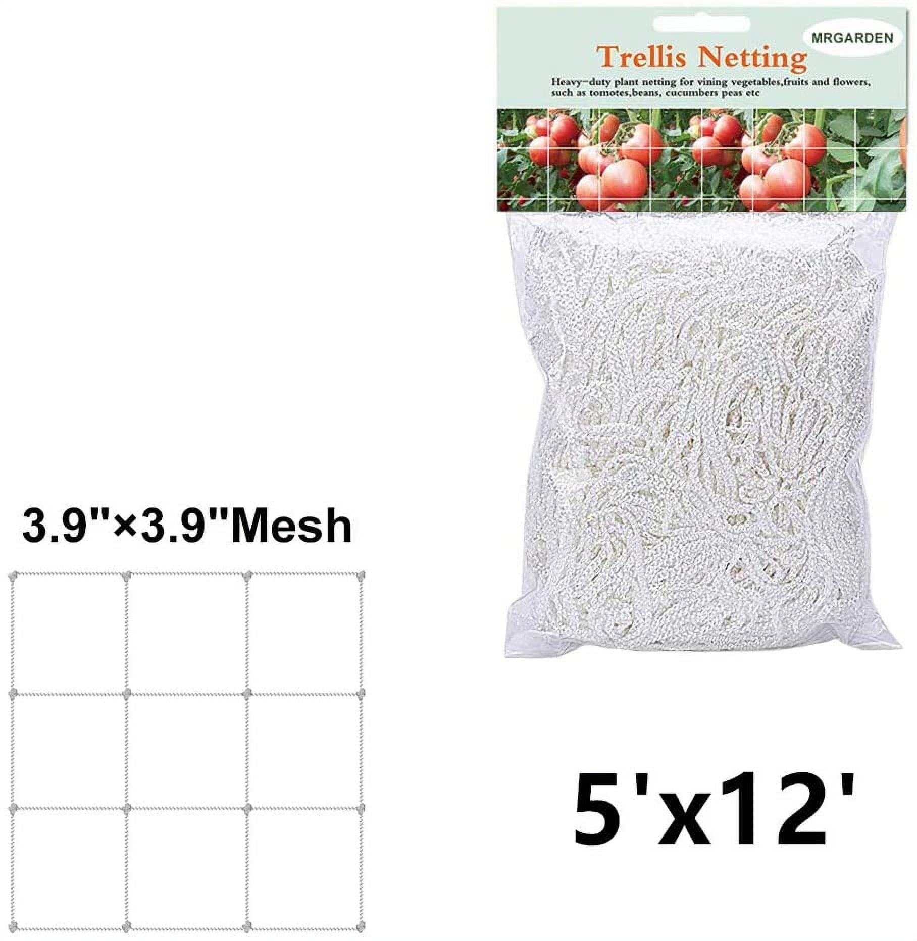 Mr. Garden Plant Netting,Tomato Trellis Netting, Vegetables,Flowers ...