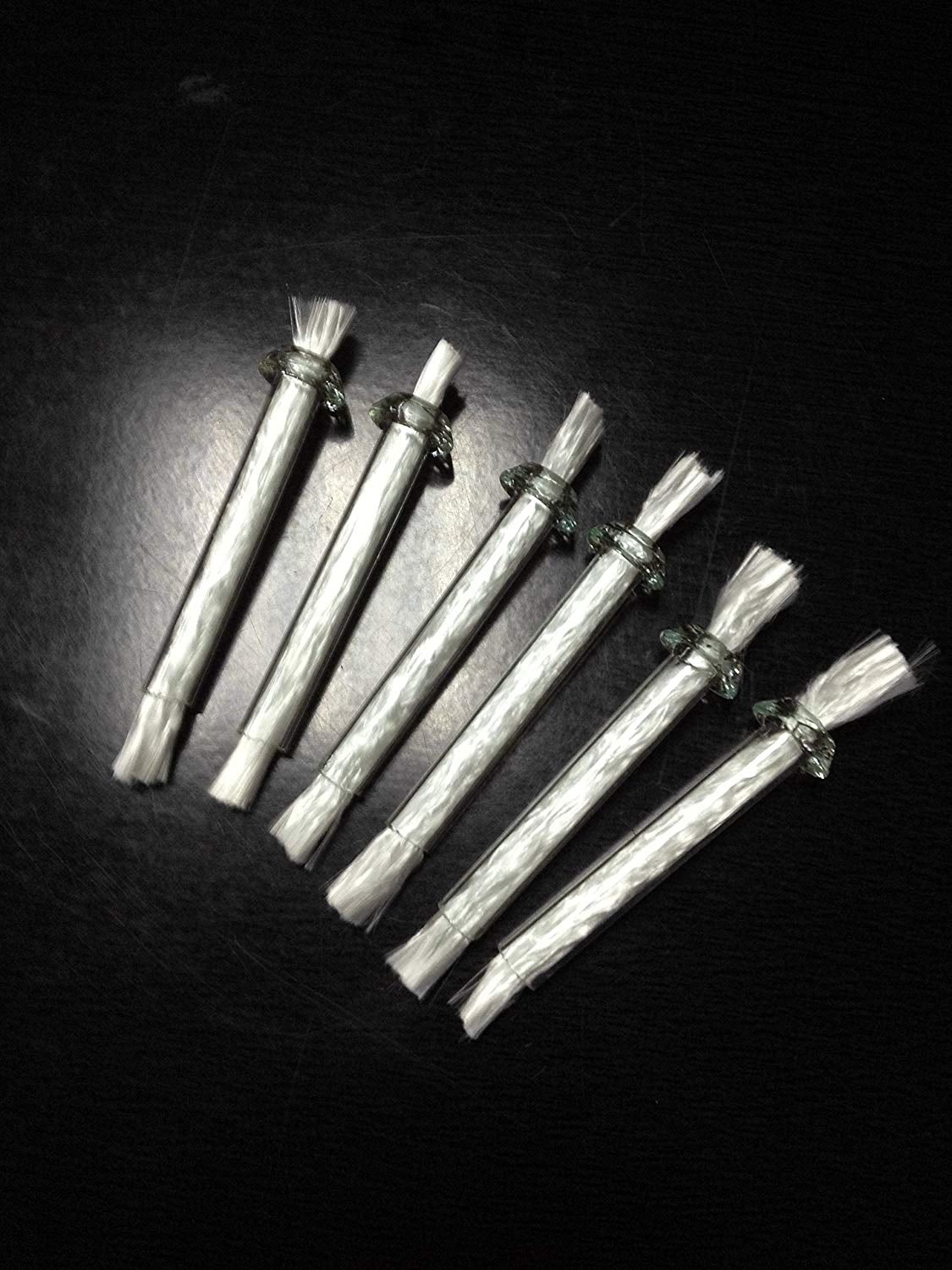 Mr.Garden Replacement Fiberglass Torch Wick - 2 Inch Oil Lamp Wick ...