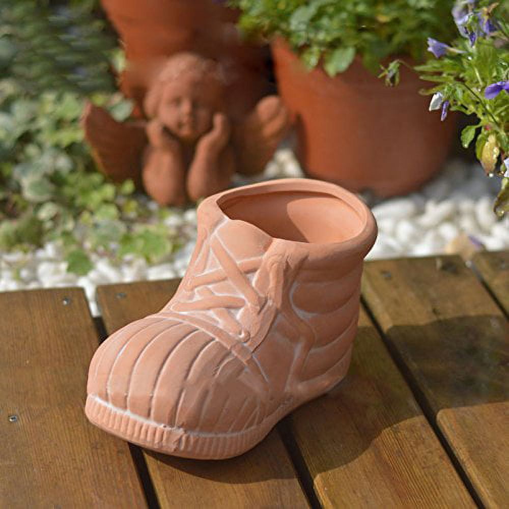 Mr. Garden Shoe Shape Planter Ceramic Pot,Manual Originality Succulent ...