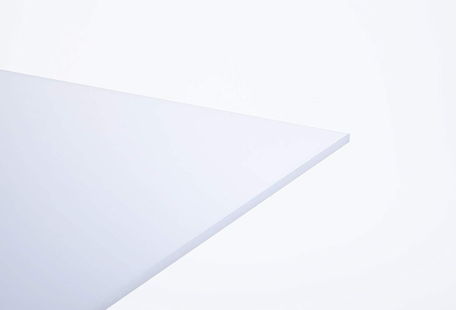 Mr.Garden White Cast Acrylic Sheet 4.92 Inchx3.15 Inchx0.315 inch 1 ...