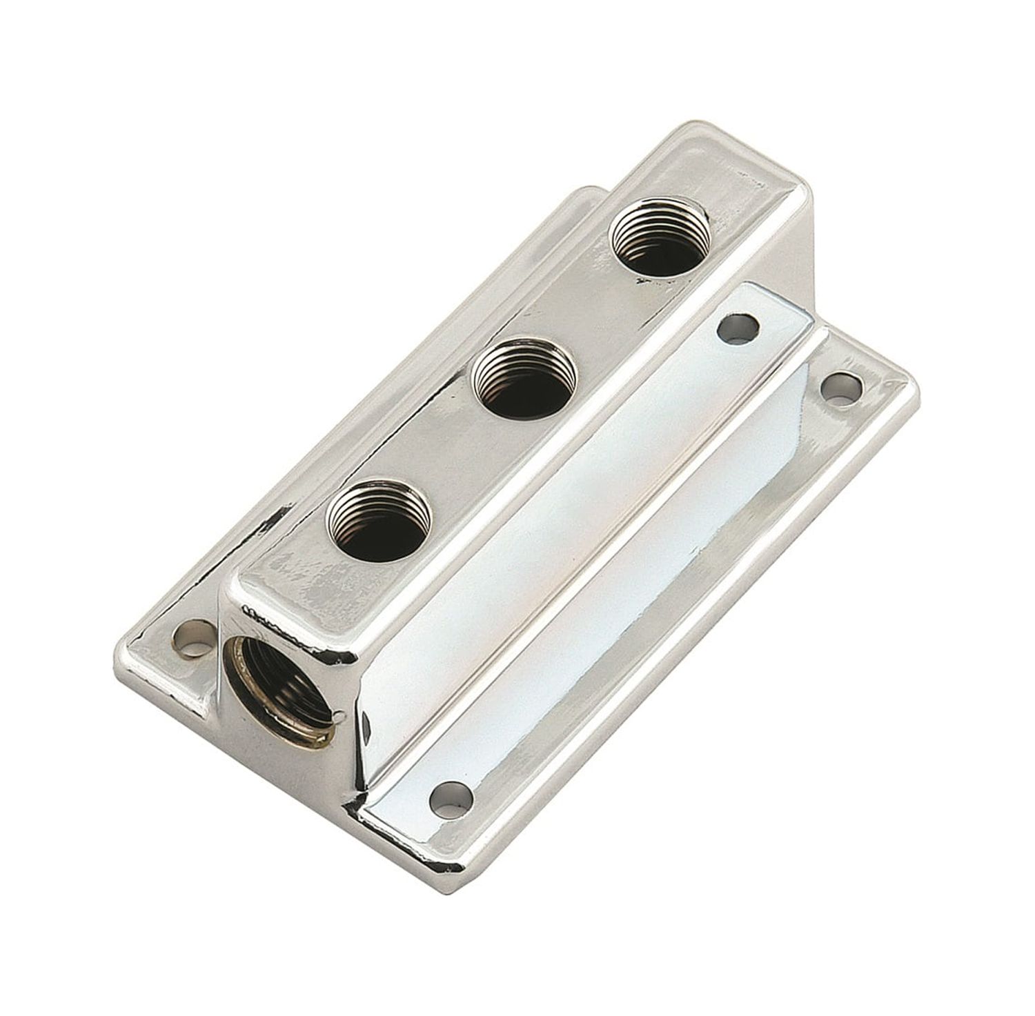 Mr. Gasket Co. 6151 MRG6151 T-STYLE FUEL BLOCK TRIPLE - Walmart.com