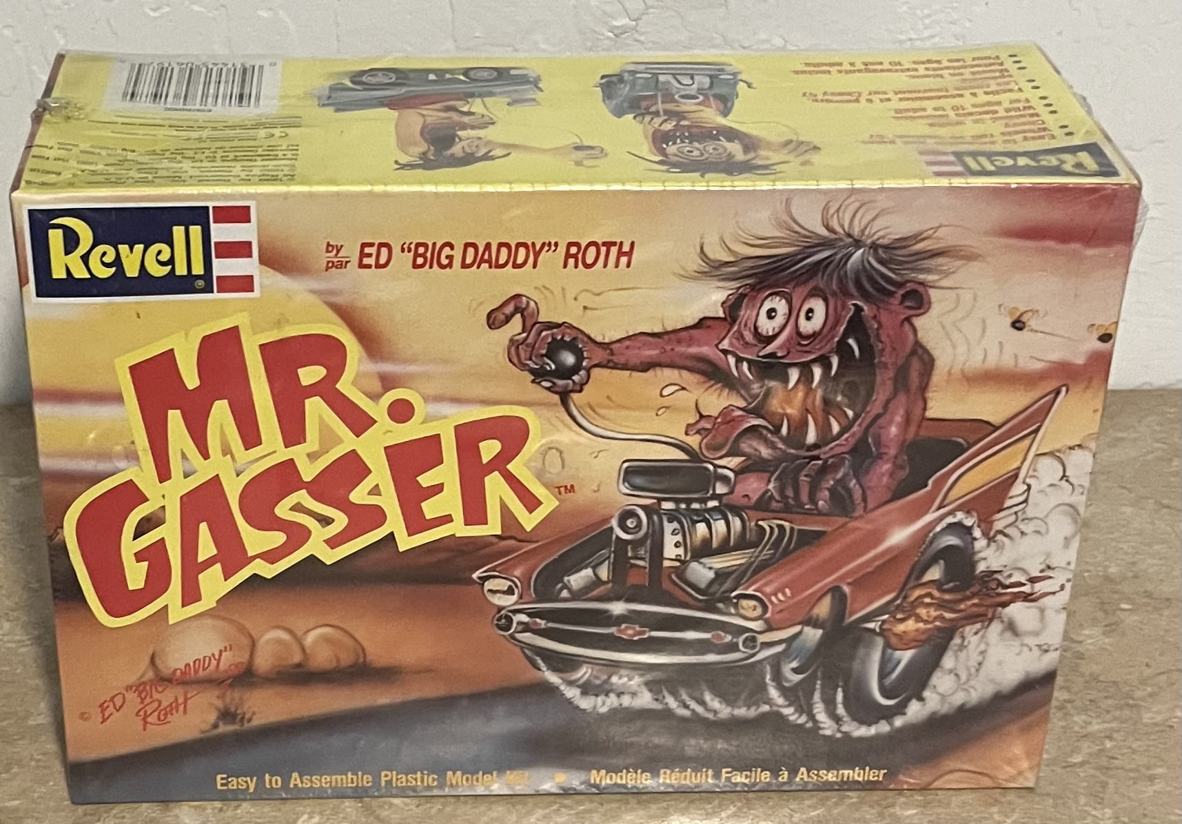 Mr. Gasser Ed Big Daddy Roth 1990 Reissue Revell Model Kit '57 Chevy ...