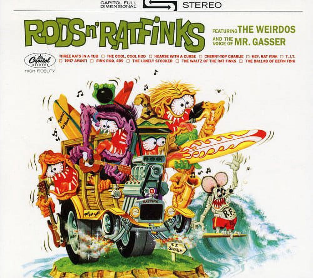 Mr. Gasser & the Weirdos - Rods and Ratfinks - Music & Performance - CD ...