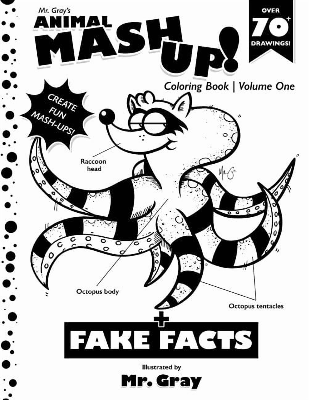 Mr. Gray's Animal Mash-Up Coloring Book: Mr. Gray's Animal Mash-Up ...