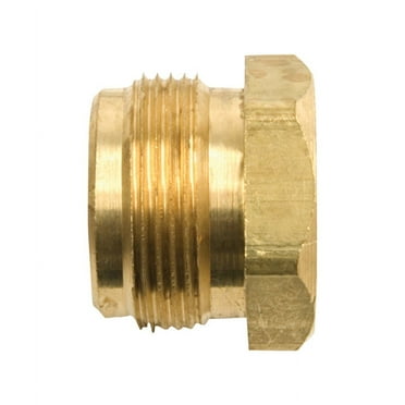 Mr. Heater 7/8 in. D Brass Female P.O.L. x Male Plug Propane Cylinder ...