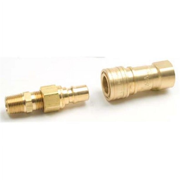 Mr. Heater 3/8 in. D X 3/8 in. D Brass Male Pipe Thread x Female Flare ...