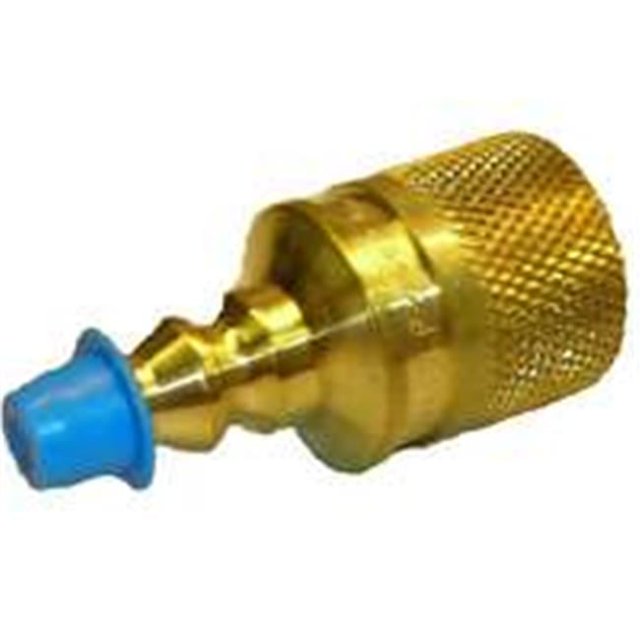 Mr. Heater 7/8 in. D Brass Female P.O.L. x Male Plug Propane Cylinder ...