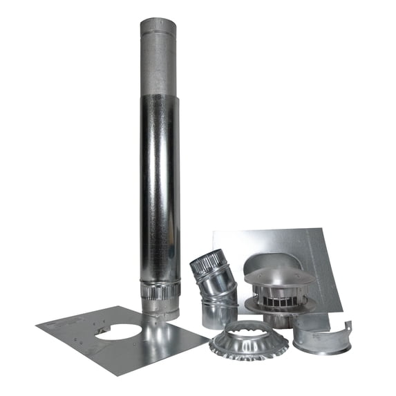 Mr. Heater, Vent Kit, 4" Vertical Vent Kit for Big Maxx Heaters ...