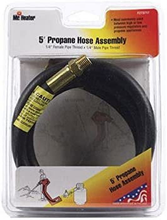 Mr Heater Propane Hose Assembly 1/4 " Fpt X 1/4 " Mpt 5 Ft. - Walmart ...
