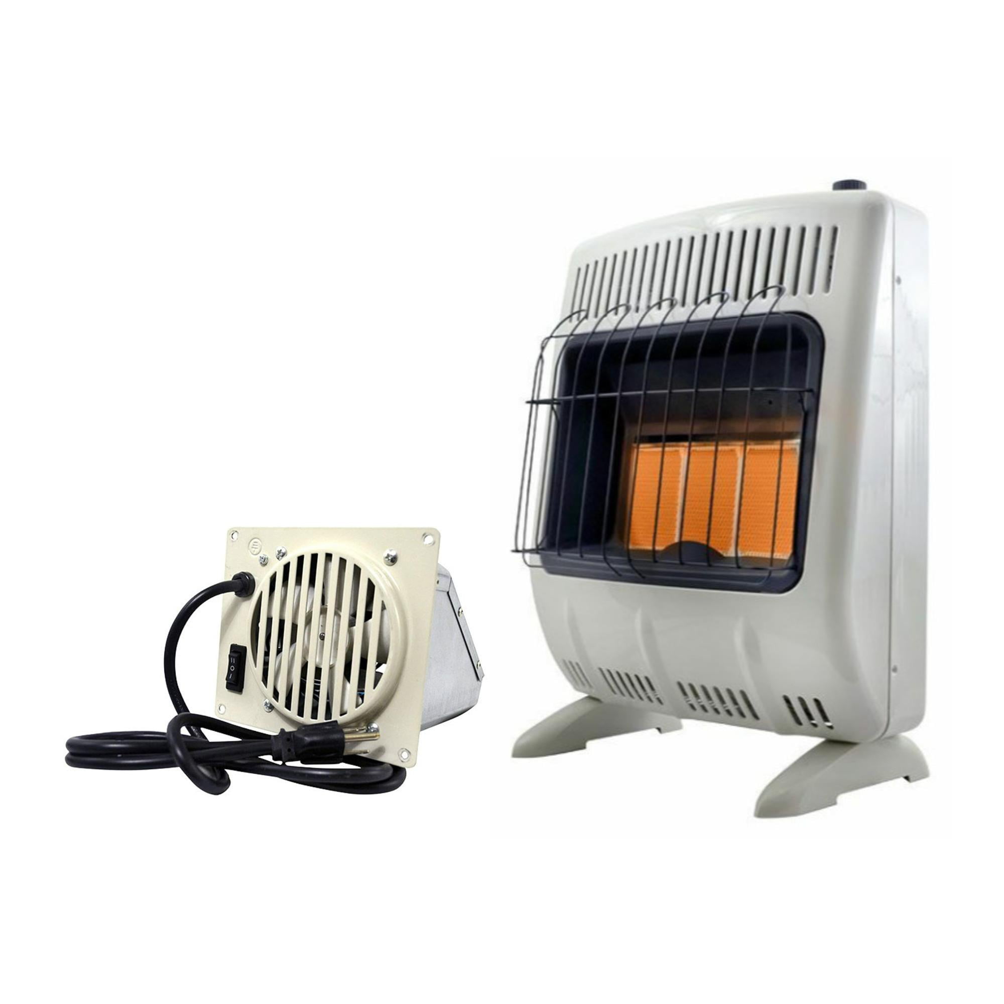 Mr. Heater Vent Free 18000 BTU Radiant Propane Heater with Fan Blower ...