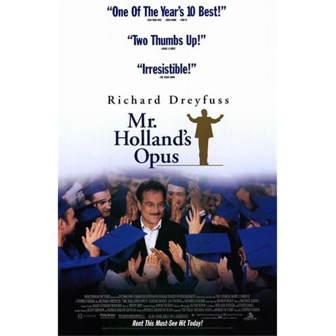 Mr Hollands Opus Movie Poster - 11 x 17 in. - Walmart.com