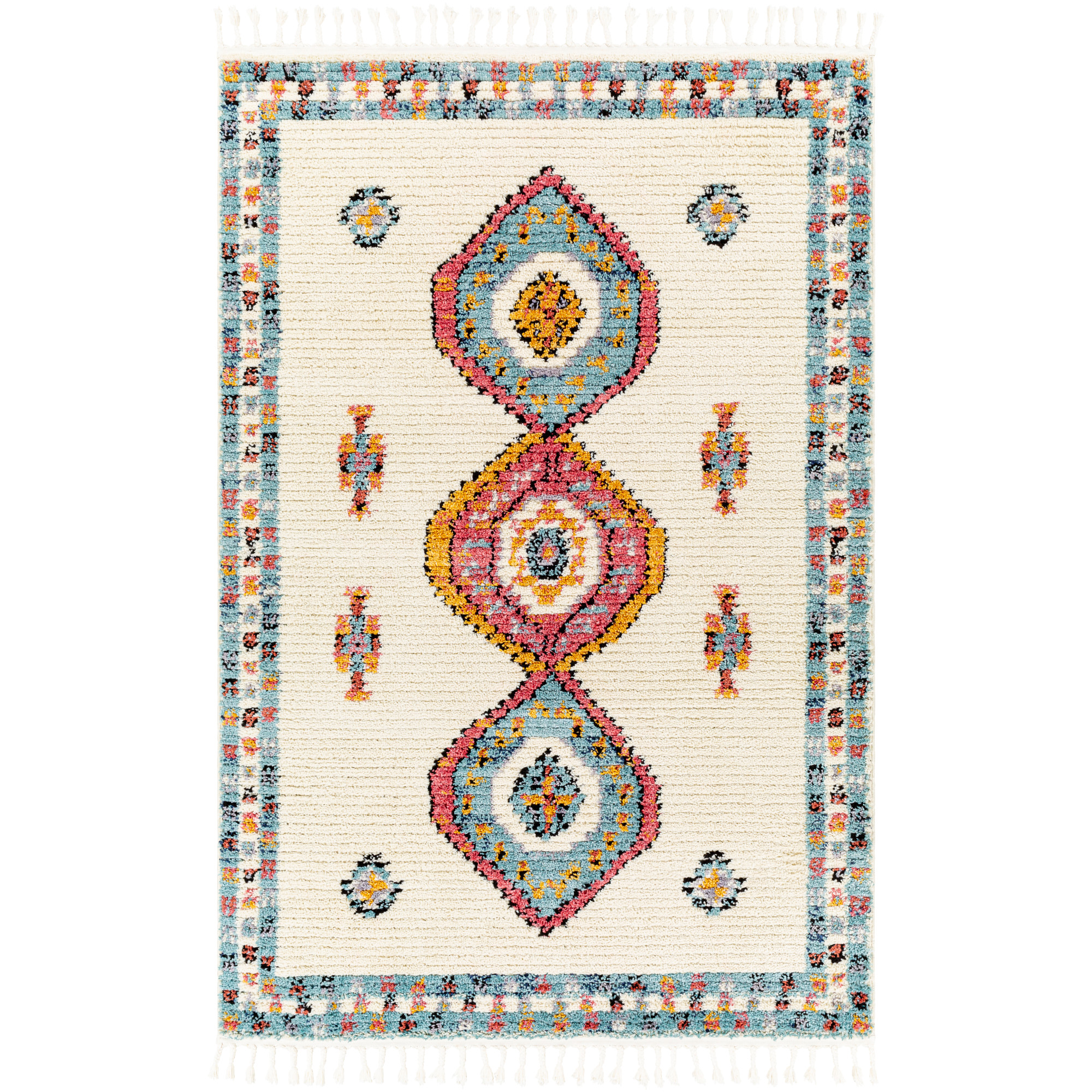 Mr. Kate Neely Contemporary Medallion Plush Area Rug - Walmart.com