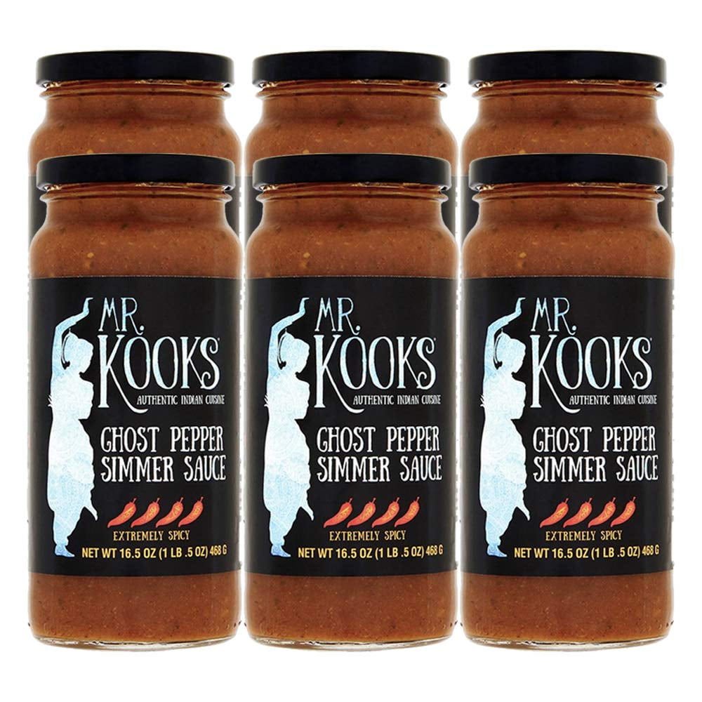 Mr Kooks Ghost Pepper Curry, 16.5 Fluid Ounce - 6 per case. - Walmart.com