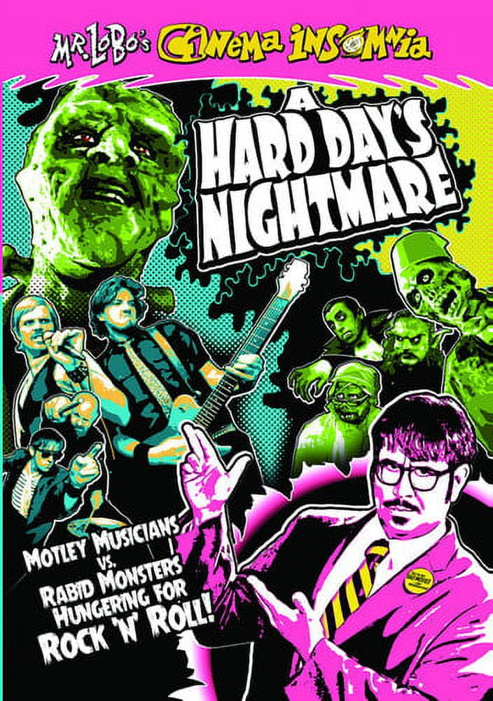 Mr Lobo Cinema Insomnia: Hard Day's Nightmare (DVD), Alpha Video, Horror - Walmart.com