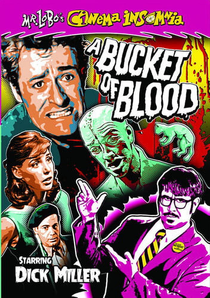 Mr Lobo's Cinema Insomnia: A Bucket of Blood (DVD), Alpha Video, Horror - Walmart.com
