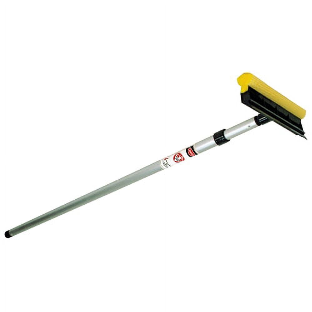 Mr. LongArm 8936 Car Window Squeegee With Sponge Scrubber & Extension ...