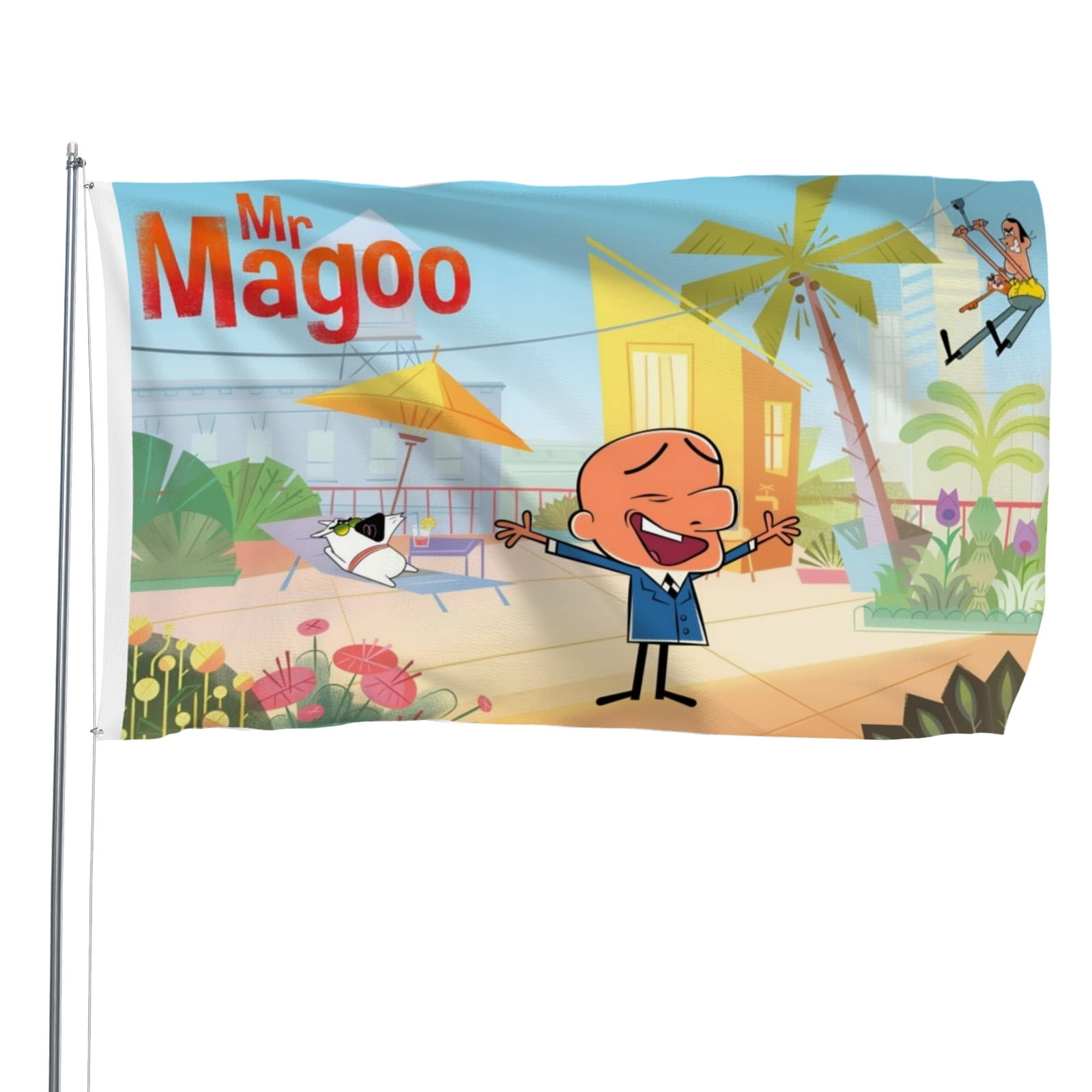 Mr. Magoo-themed Printed Flag Perfect gift for fans, friends, and ...