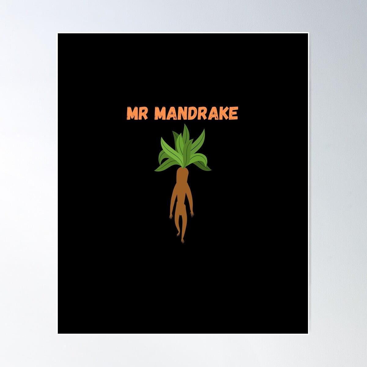 Mr Mandrake Poster Wall Art, Modern Wall Decor For Living Room Bedroom, 16x24 UNFRAMED - Walmart.com