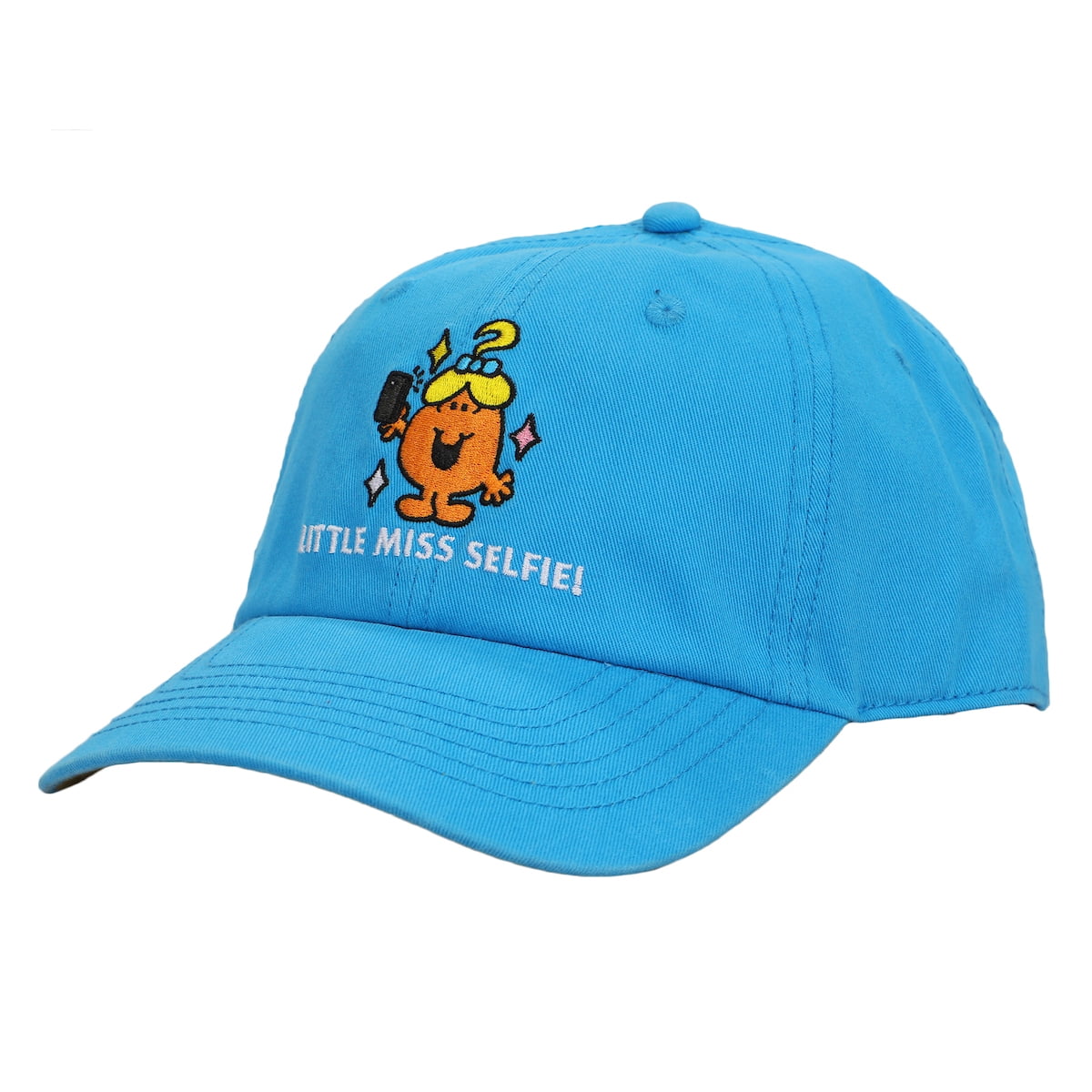 Mr. Men And Little Miss Meme Little Miss Selfie Men's Blue Dad Hat ...