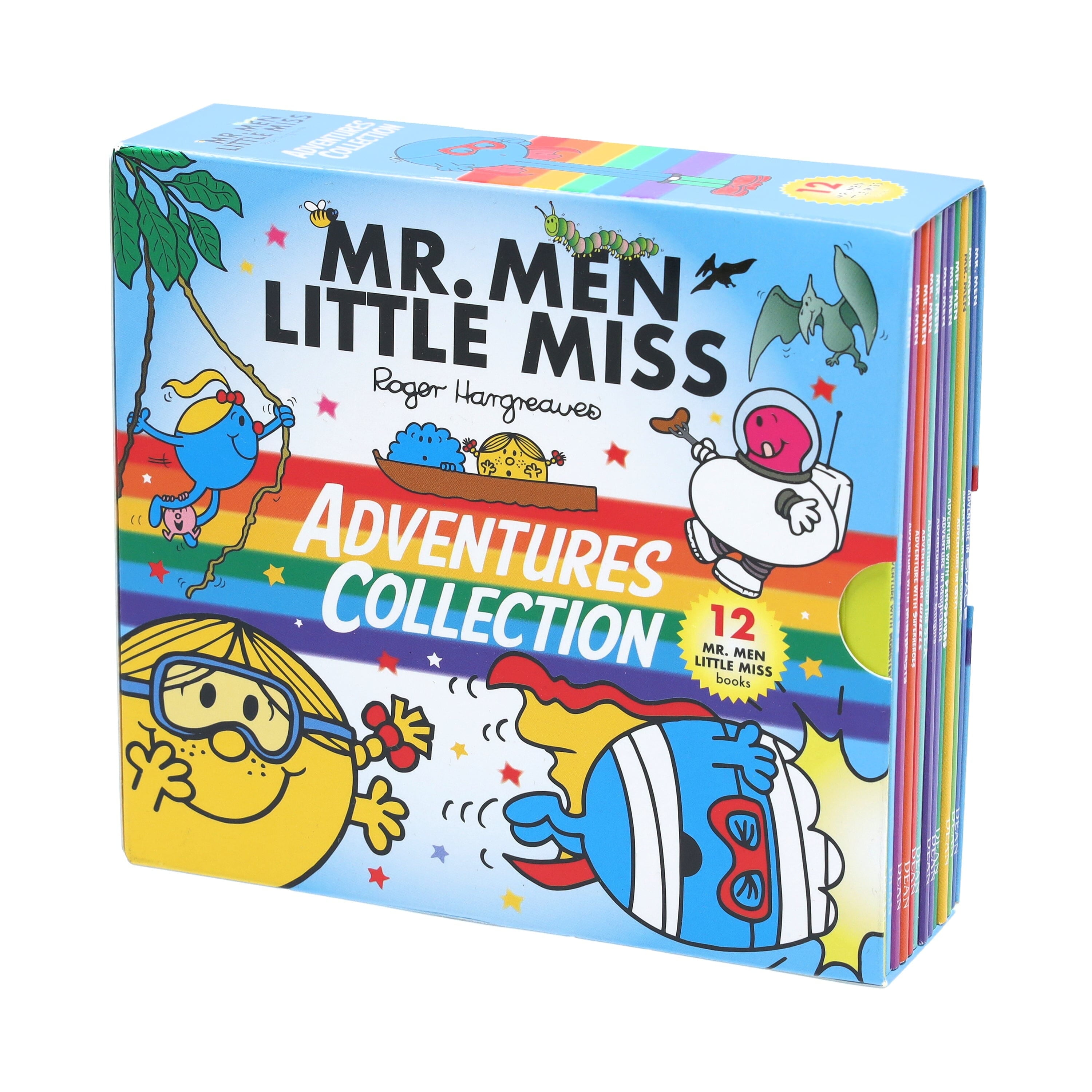 Mr Men & Little Miss Adventures Collection - 12 Books Box Set By Roger ...