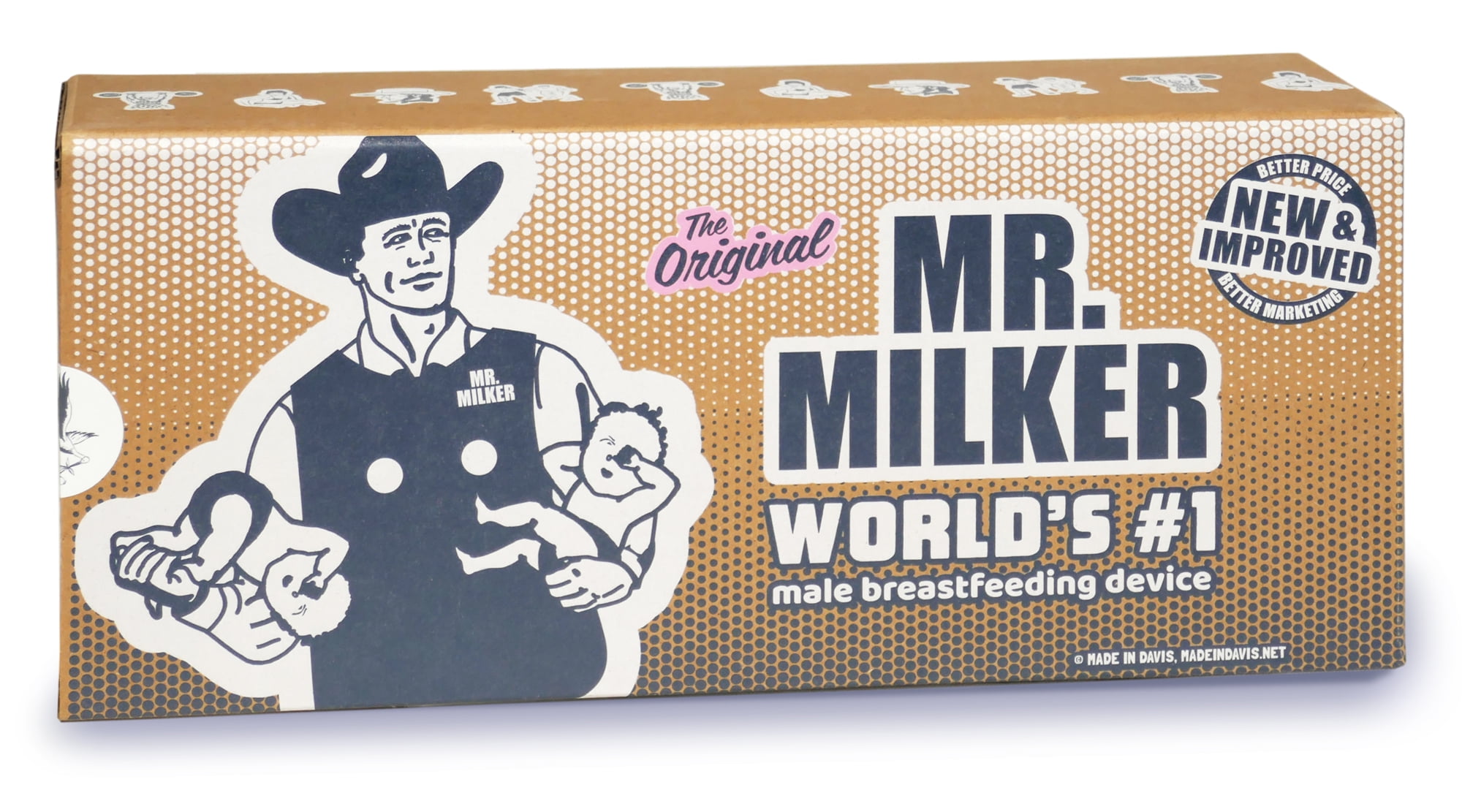 Mr. Milker - Now Men Can Breastfeed. Baby Shower, New Dad Funny ...