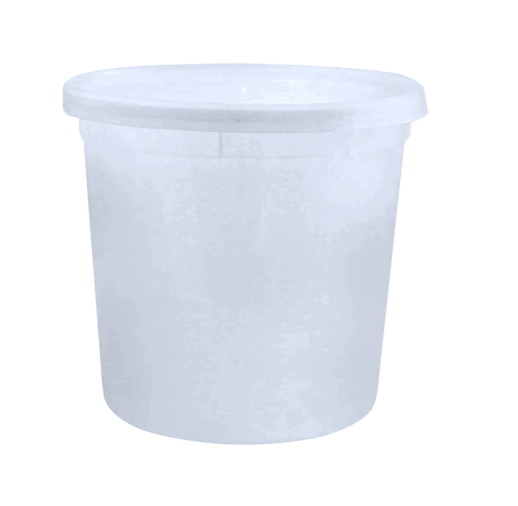 Mr. Miracle 64 ounce Plastic Deli Containers and Lids.Translucent ...