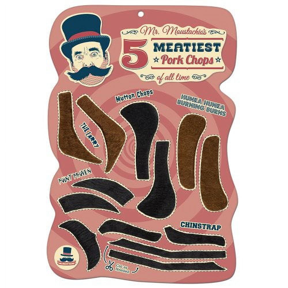 Mr. Moustachio Five Meatiest Pork Chops of All Time, Fake Sideburn ...