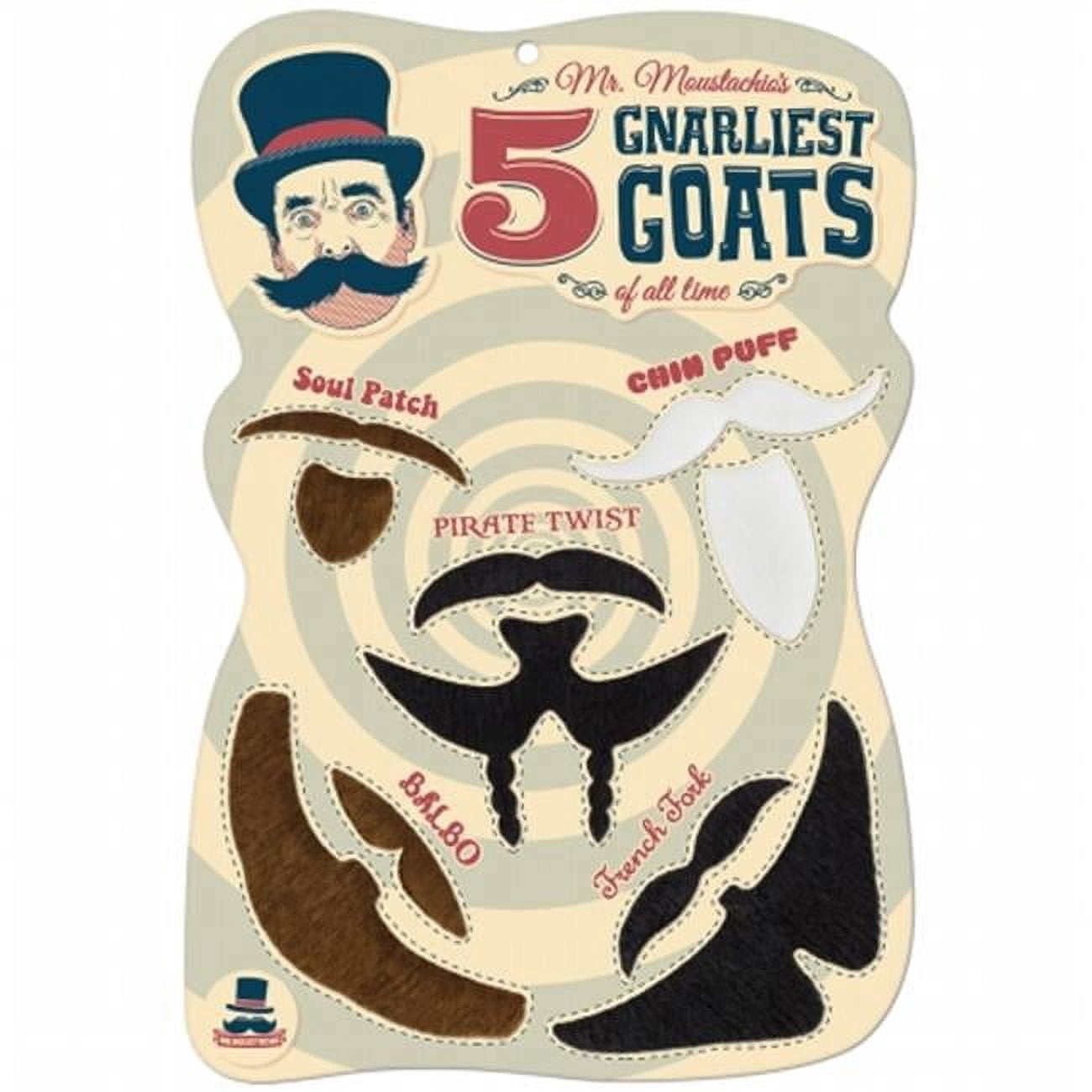 Mr. Moustachio's Five Gnarliest Goats of All Time, Fake Goatee Costume ...