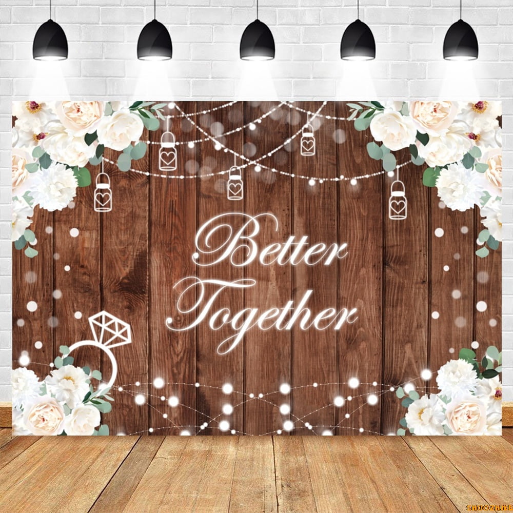 Mr&Mrs Bridal Shower Backdrop Miss to Mrs Bride To Be Engagemt Ceremony ...