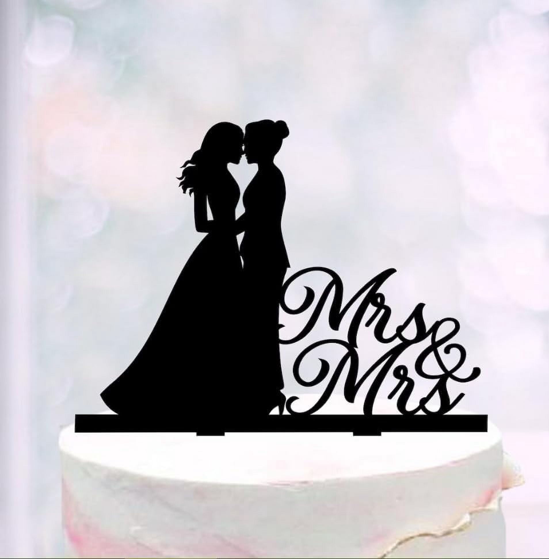 Personalized Acrylic Cake Topper, For Engagements, Birthday, Party ...