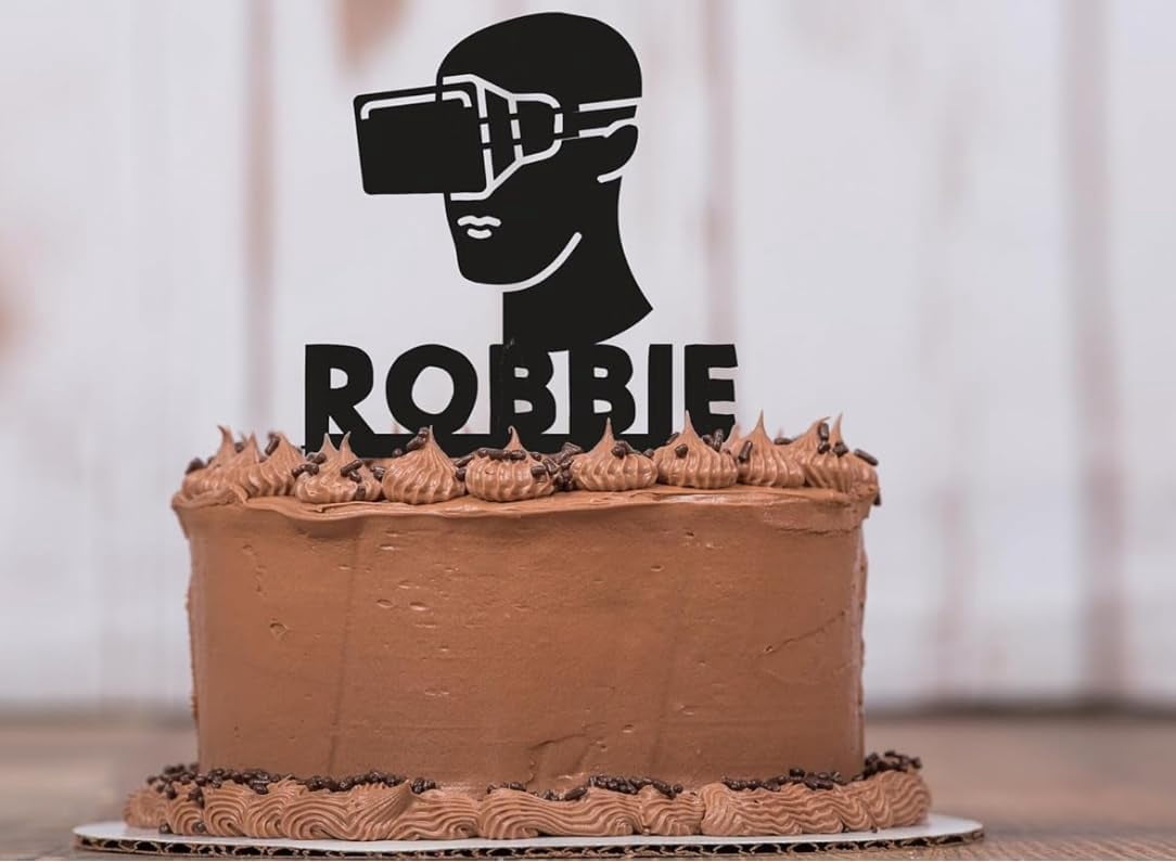 Custom Personalized Acrylic CakeTopper, For Engagements, Birthday ...