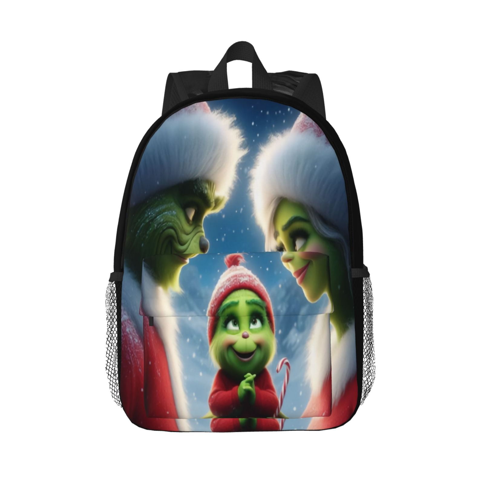 Mr And Mrs Grinch And Their Baby Grinch Backpack -Ultra Lightweight ...