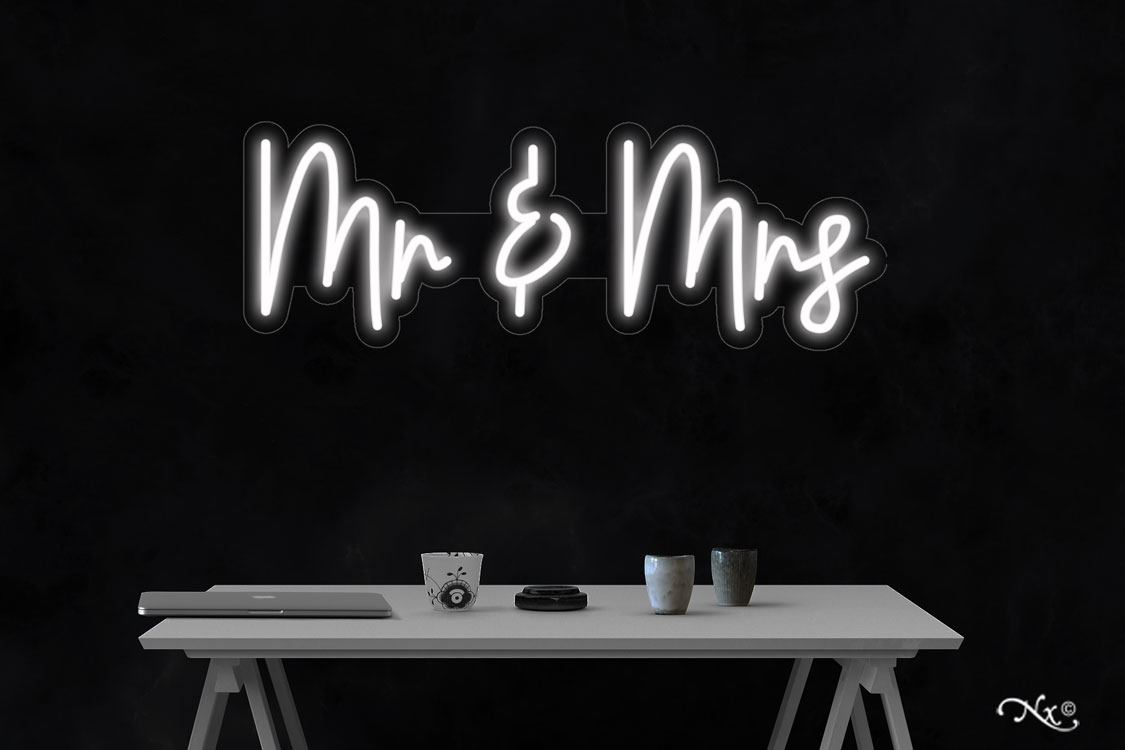 Mr & Mrs-LED Neon Sign Made in USA - Walmart.com
