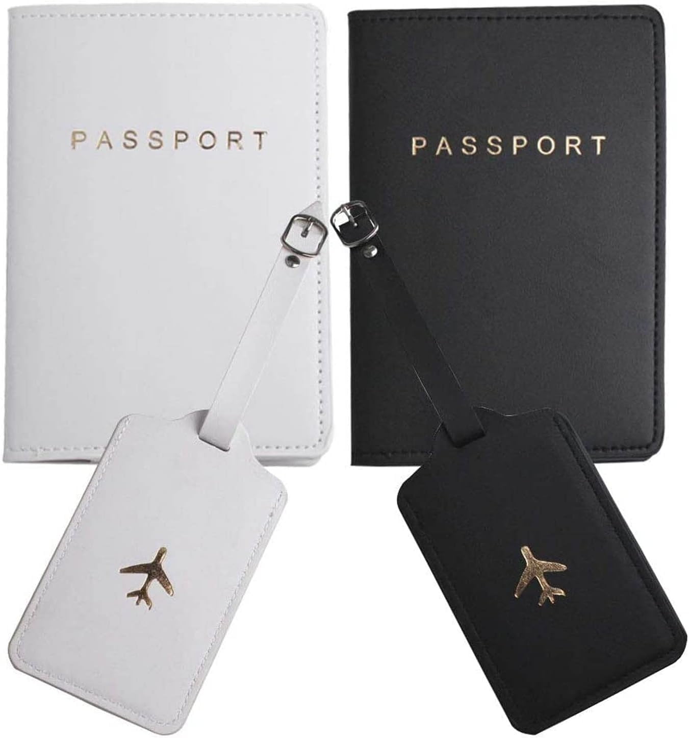 Mr and Mrs Luggage Tags Couples Passport Holder Set,Bridal Shower Gifts ...