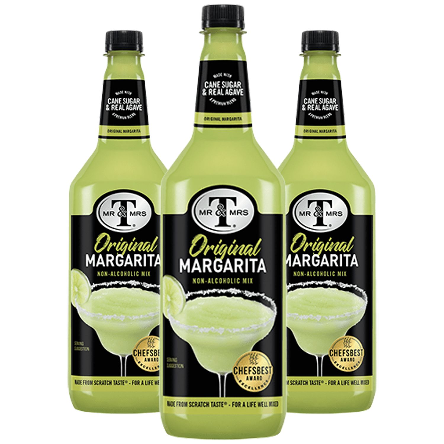 Mr & Mrs Margarita Mix, 1L Bottle, 3 Pack – Premium Cocktail Mixer for ...