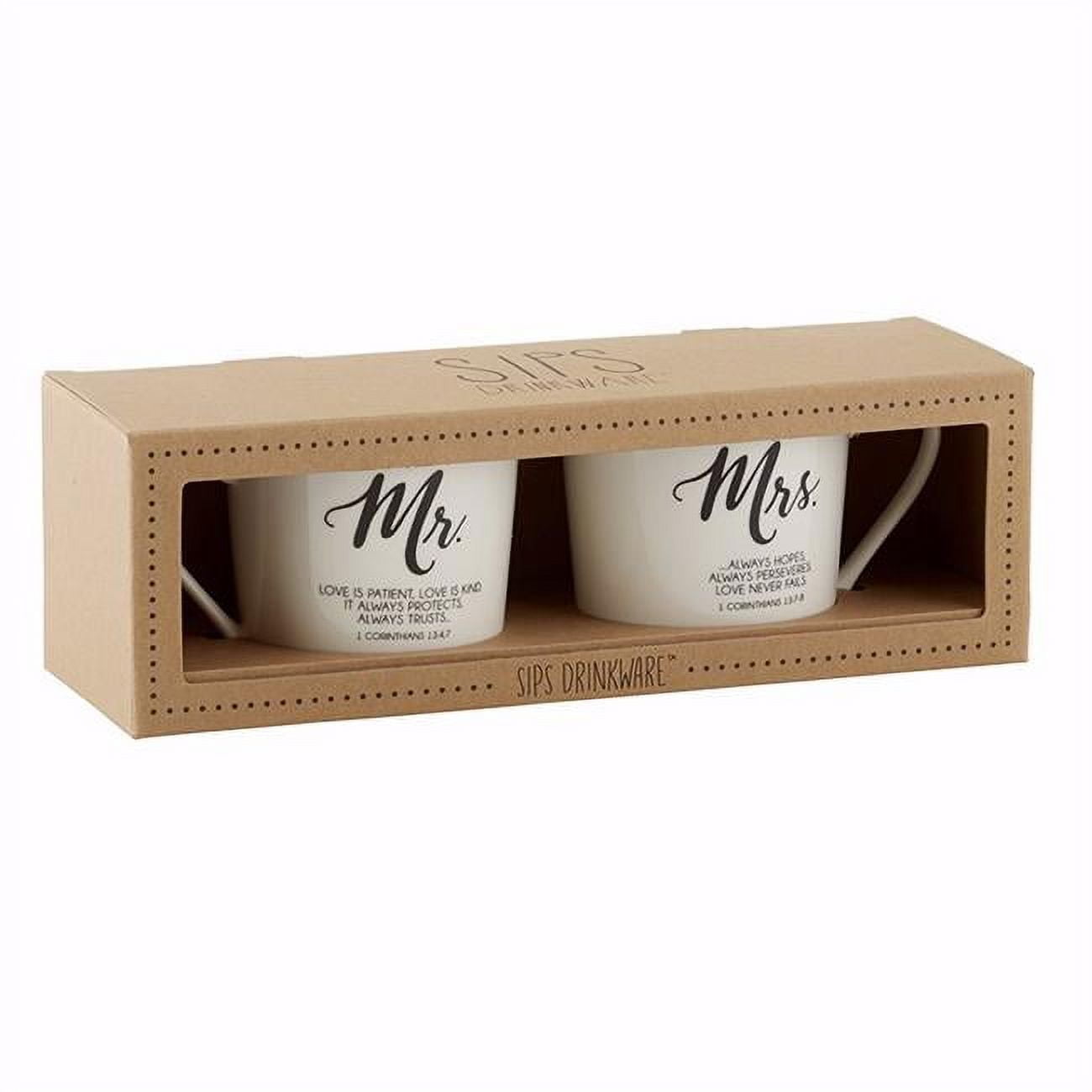 Mr. & Mrs. Mug Set, 2 Mugs - Walmart.com