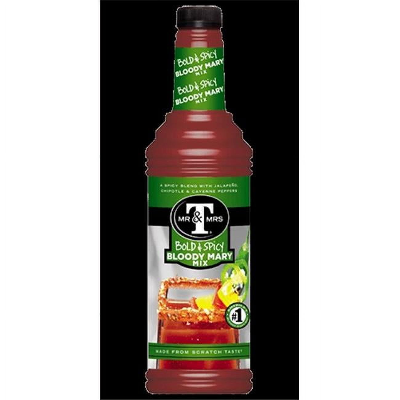 Mr & Mrs T 33.8 fl oz Cocktail Mix- Bloody Mary Rich & Spicy - Walmart.com