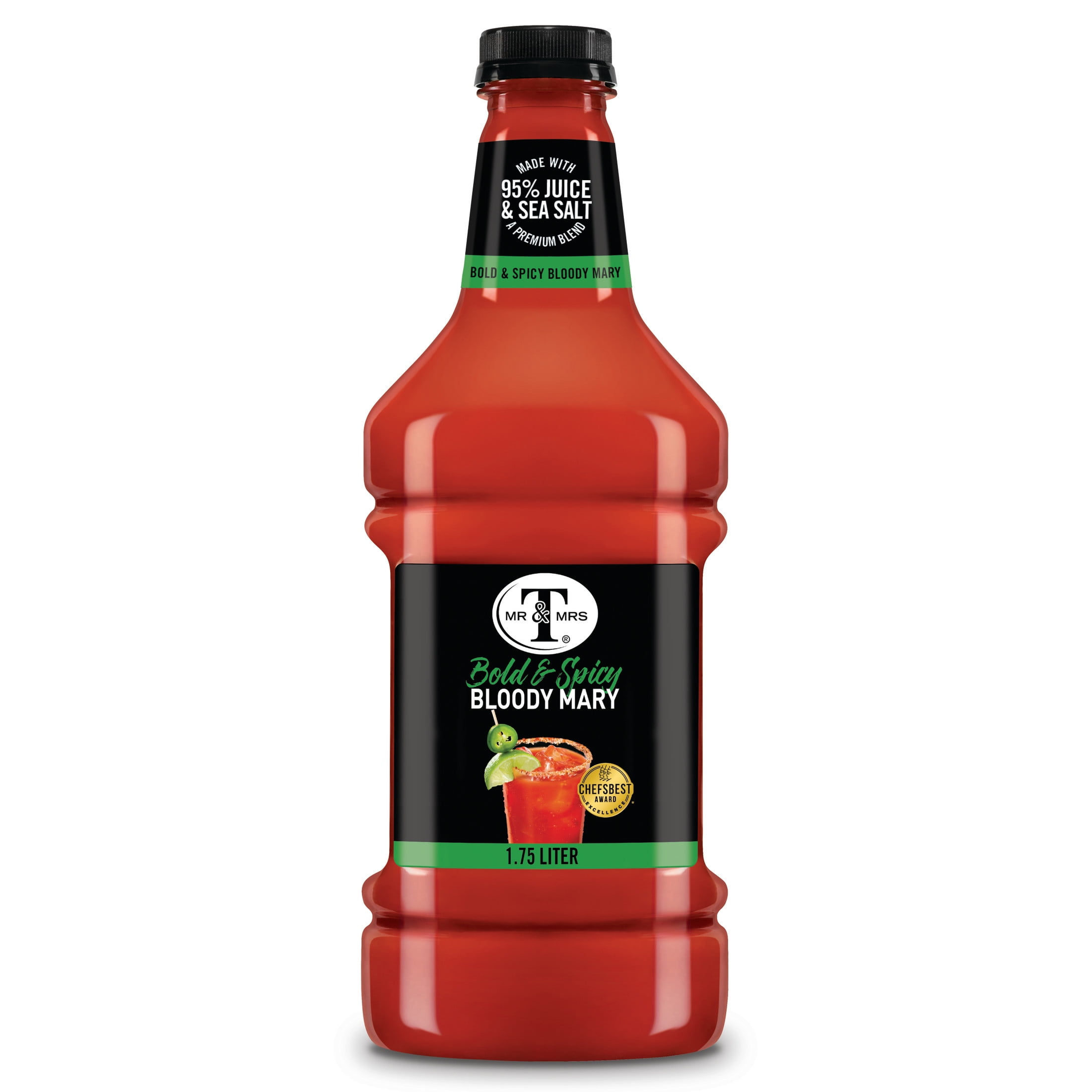 Mr & Mrs T Bold & Spicy Bloody Mary Mix, 1.75 L, Bottle - Walmart.com