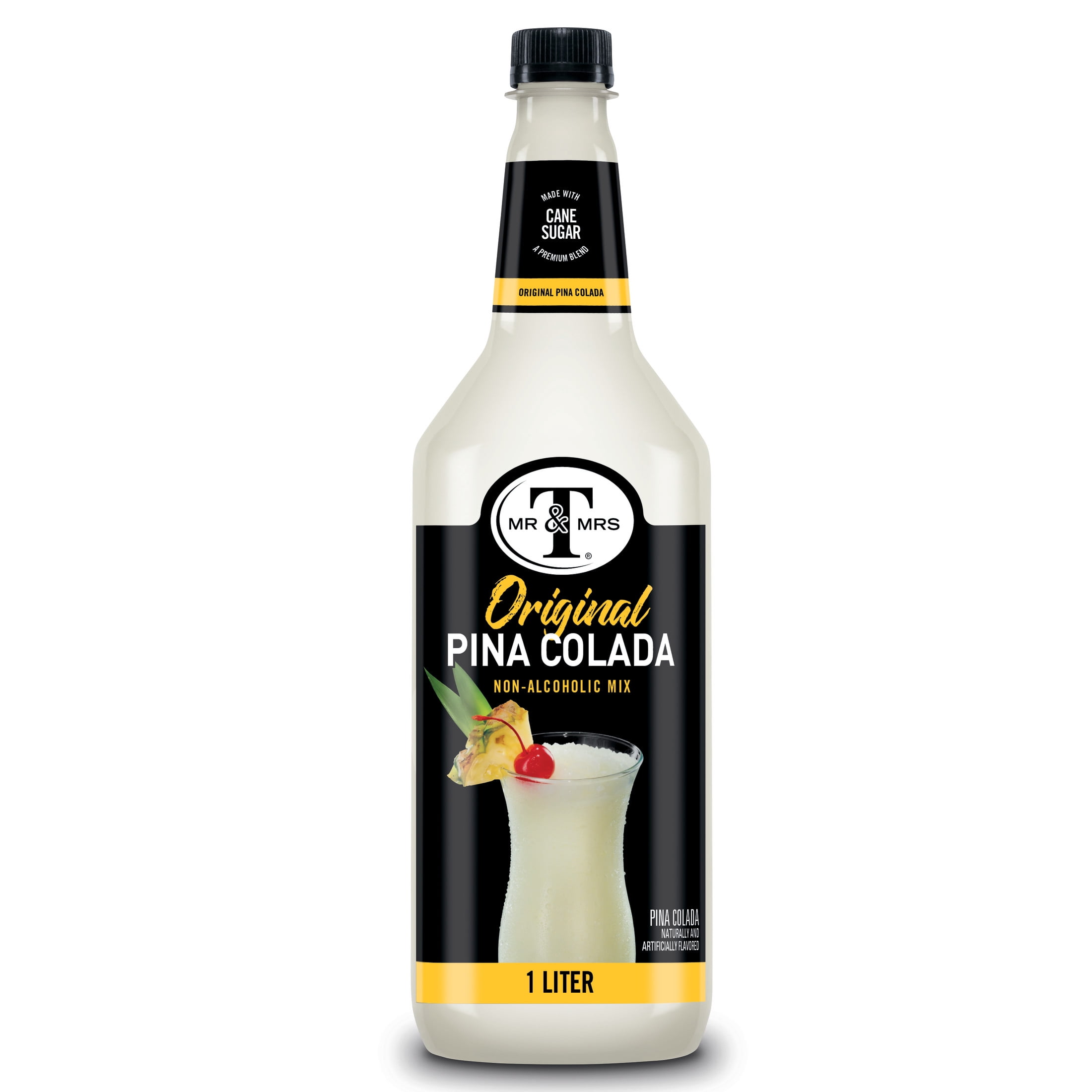 Mr & Mrs T Ready-Mix Pina Colada Cocktail Virgin Mixer, 1 L Bottle ...