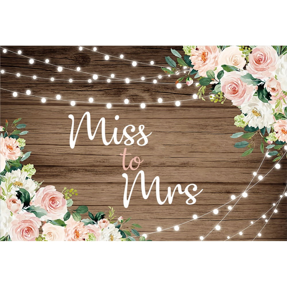 Mr & Mrs Wedding Party Backdrop Bride To Be Engagement Ceremony ...