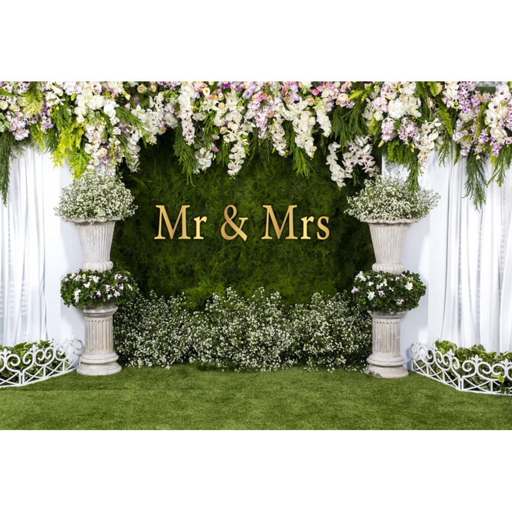 Mr & Mrs Wedding Party Backdrop Bride To Be Engagement Ceremony ...
